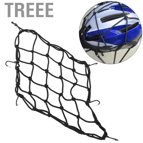 Treee ตาข่ายเก็บสัมภาระสำหรับจักรยานแบบเรียบง่ายสำหรับปลาแคมป์ Shopee