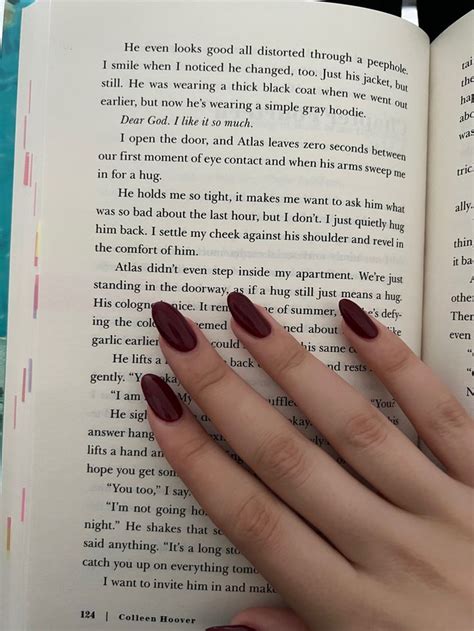 Dark Red Sharp Nails With It Starts With Us Nail Designs Nail Art