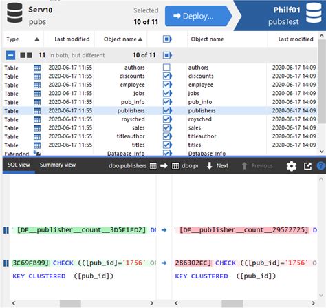 Handling System Named Constraints In SQL Compare Redgate