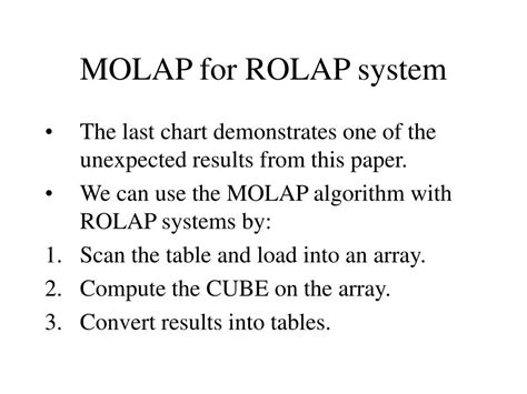 Ppt An Array Based Algorithm For Simultaneous Multidimensional