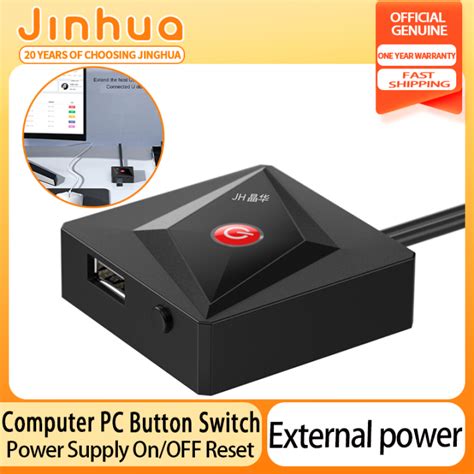 Jinhua Computer Desktop PC Power Button Switch Power Supply On OFF Reset CM E Sports Switch