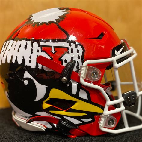 Youngstown State Helmet History