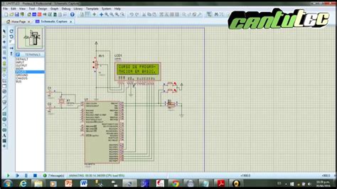 pic16f877a lcd youtube