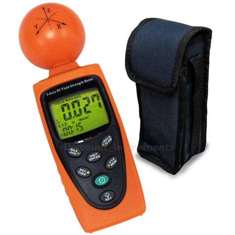 Digital Emf Rf Triple Axis Gauss Meter 50hz 3 5ghz Discount Instruments