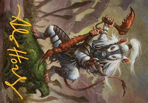 Ink Eyes Servant Of Oni Art Series Magic The Gathering Mtg Cards