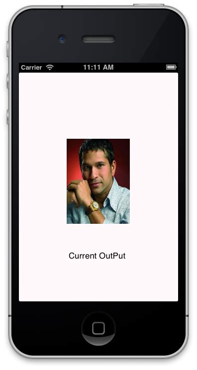 Objective C Showing Only A Portion Of The Original Image In A