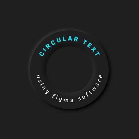 Circular Text Using Figma Figma