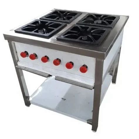 Four Burner Cooking Range Number Of Burner Size X X Inch At In New Delhi
