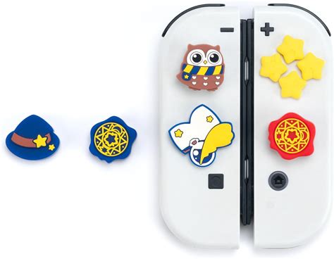 Geekshare Cross D Pad Button Caps Set Joystick Cover For Switch Silicone Abxy Key