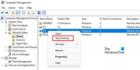How To Stop Sharing A Folder In Windows