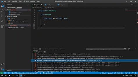 There Are 13 Errors For Literally Nothing Someone Help R Vscode