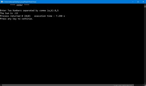 c programming week 3 tasks