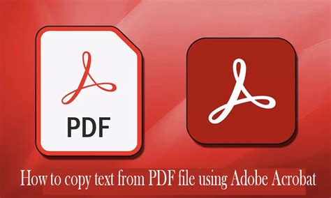 how to copy text from pdf file using adobe acrobat