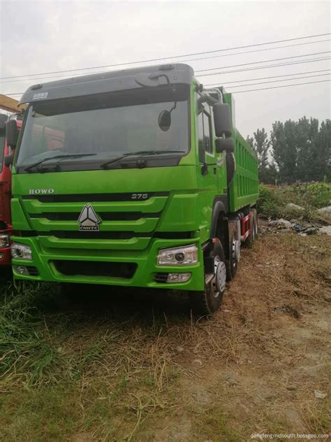 8x4 Howo 375hp 덤프 트럭 의 고품질 8x4 Howo 375hp 덤프 트럭