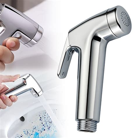 1 Flushing Nozzle 1 Pcs Toilet Douche Bidet Head Hand Held Bidet