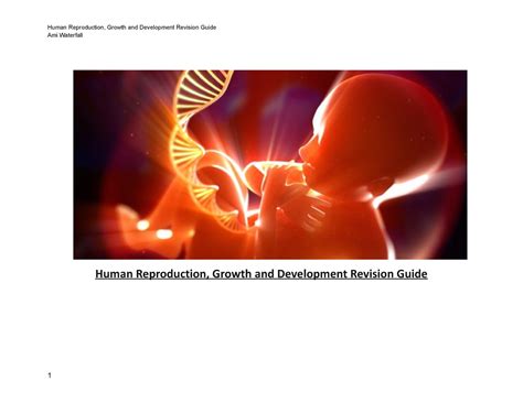 Human Reproduction Growth And Development Revision Guide Ami