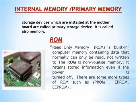 Ppt Computer Memorystorage Device Powerpoint Presentation Free