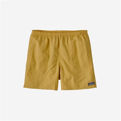 파타고니아 배기스 쇼츠 5인치 서프보드 옐로우 Patagonia Kream