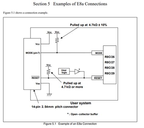 flashing r8c 26 using mode pin interface and connectivity renesas