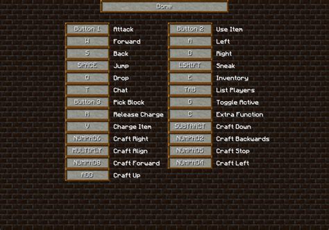 100 Controls Gui Mod Minecraft Mods Mapping And Modding Java