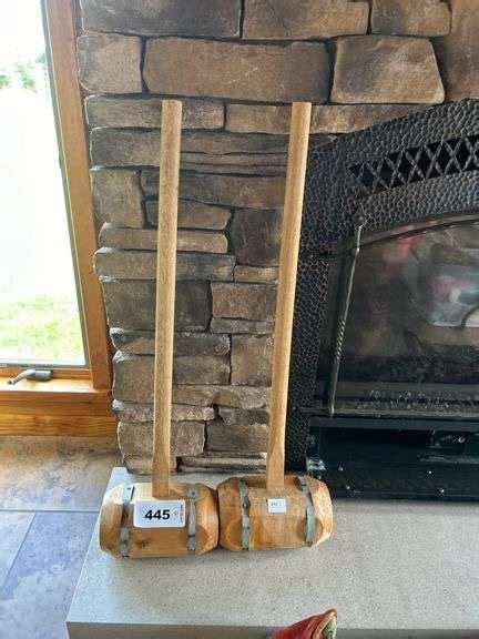Decorative Wood Mallets United Edge Real Estate And Auction
