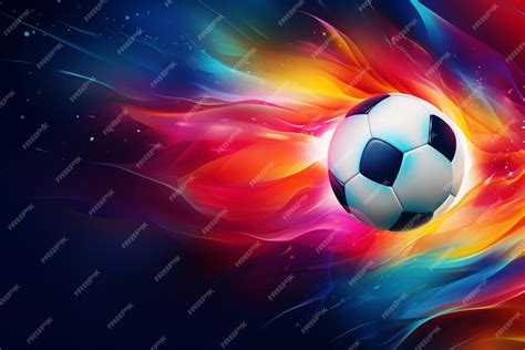 Premium Photo Vector Abstract Gradient Football Background
