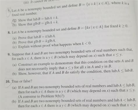 solved iii it cannot be detet x ea} where k i 7 let a be