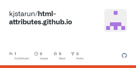Github Kjstarunhtml