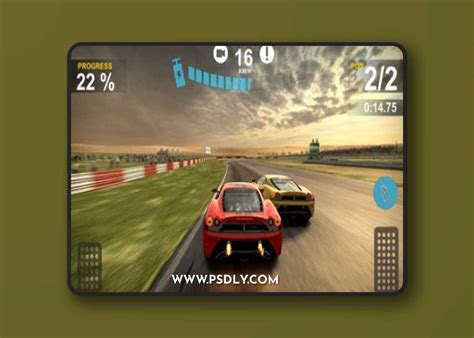 Unity Asset Racing Game UI Pack V