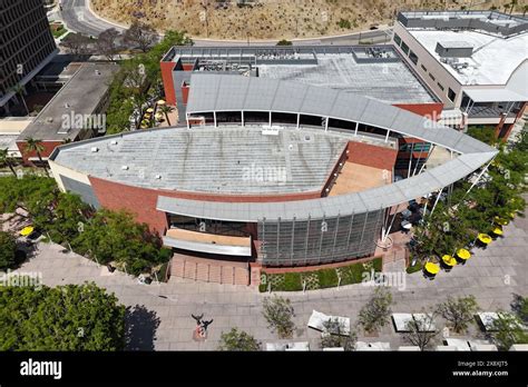 A General Overall Aerial View Of The Golden Eagle Building On The Cal