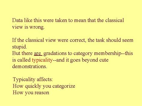 Whats In Memory Categorization The Importance Of Categorization