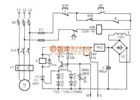 The Motor Overheating And Influent Protection Circuit Protection Circuit Control Circuit