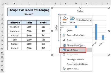 How To Change X Axis Labels In Excel Horizontal Axis Earn Excel