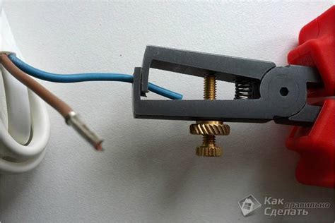 Как зачистить провод - как снять изоляцию