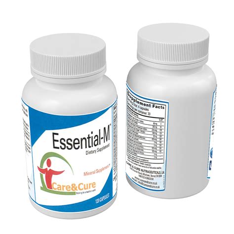 Buy Essential M Multi Miniral Care And Cure Nutraceuticals Ltd