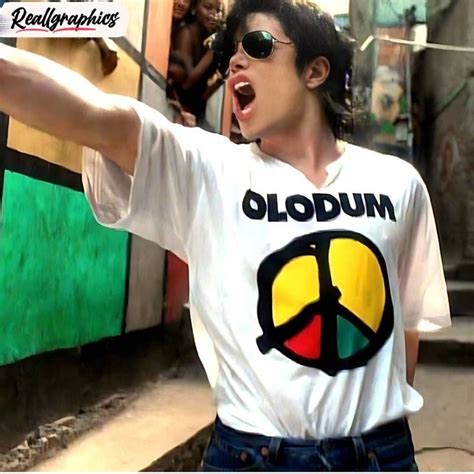 Creative Michael Jackson Unisex T Shirt Comfort Olodum Shirt Short