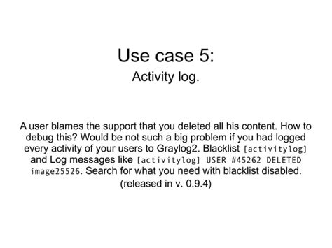 graylog2 use cases for distributed web applications odp web