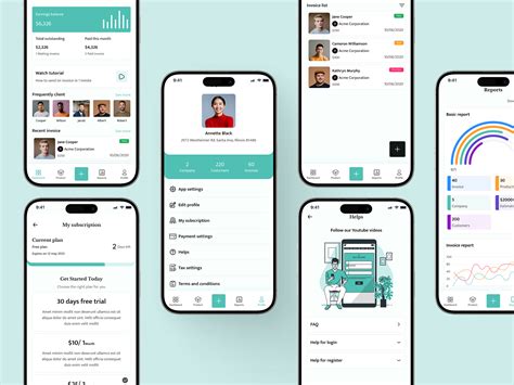 Invoice Maker App Minimal And Intuitive Design By Zahima Begum On Dribbble