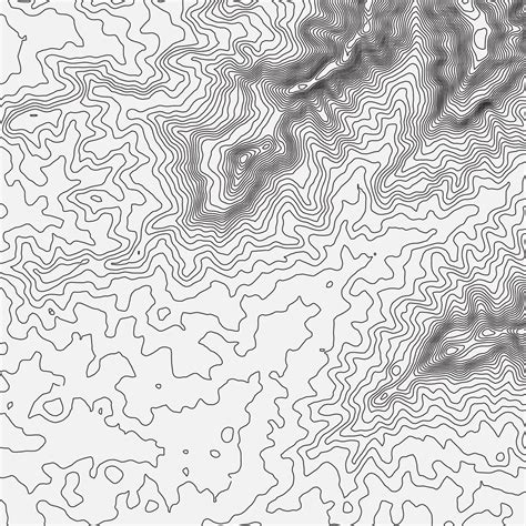 Topographic Map Contour Background Topo Map With Elevation Contour