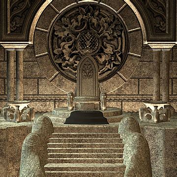Illustration Of Throne Gold Throne Ancient Photo Background And Picture