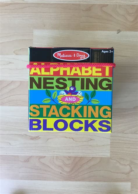 Alphabet Nesting Stacking Blocks Babe Spot