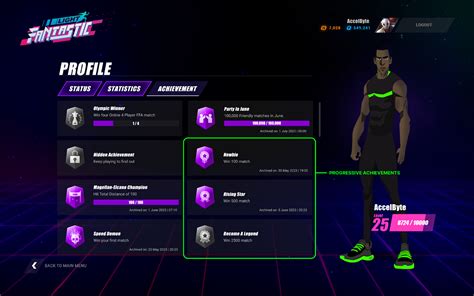 Configure Progressive Achievements Accelbyte Documentation