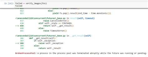 A Process In The Process Pool Was Terminated Abruptly While The Future Was Running Or Pending