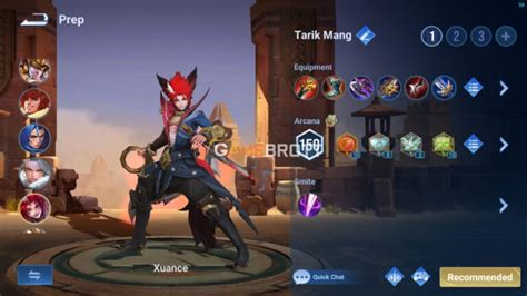 Build Xuance Honor Of Kings Terbaik Awas Kena Banting