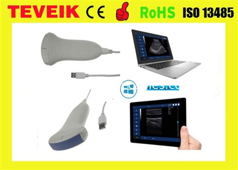 Portable Medical Usb Convex Ultrasound Probe Usb Laptop Ultrasound Transducer Work For Tablet