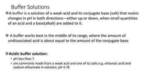 Buffers_Acidic and Basic buffer solutions | PDF