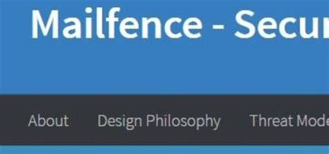 Mailfence Secure And Private Email Reclaim Your Email Privacy