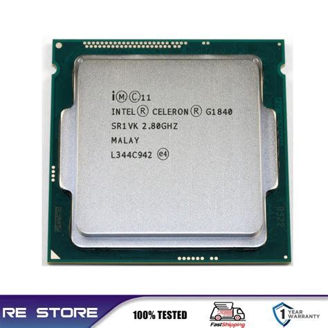 معالج Intel Celeron G1840 مستعمل 28 جيجا هرتز 2 متر كاش ثنائي النواة