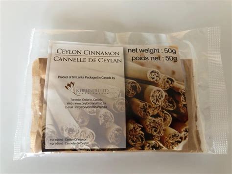 Ceylon Cinnamon C4 Quills Powder Kurundu Ceylon Cinnamon