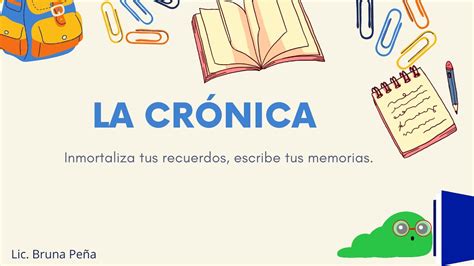 Ejemplo De Una Cronica